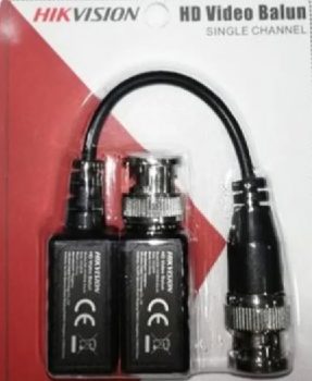 Video Balun HD HIKVISION BNC (El Par) – Intersof